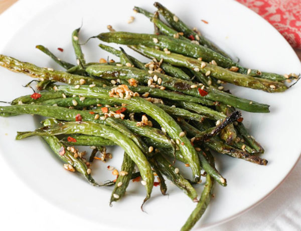Roasted Green Beans - Comfy Belly