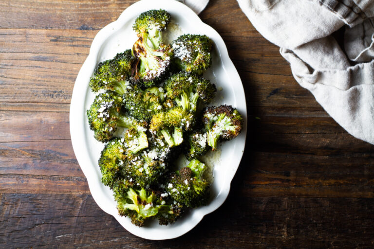 Crispy Roasted Broccoli - Comfy Belly