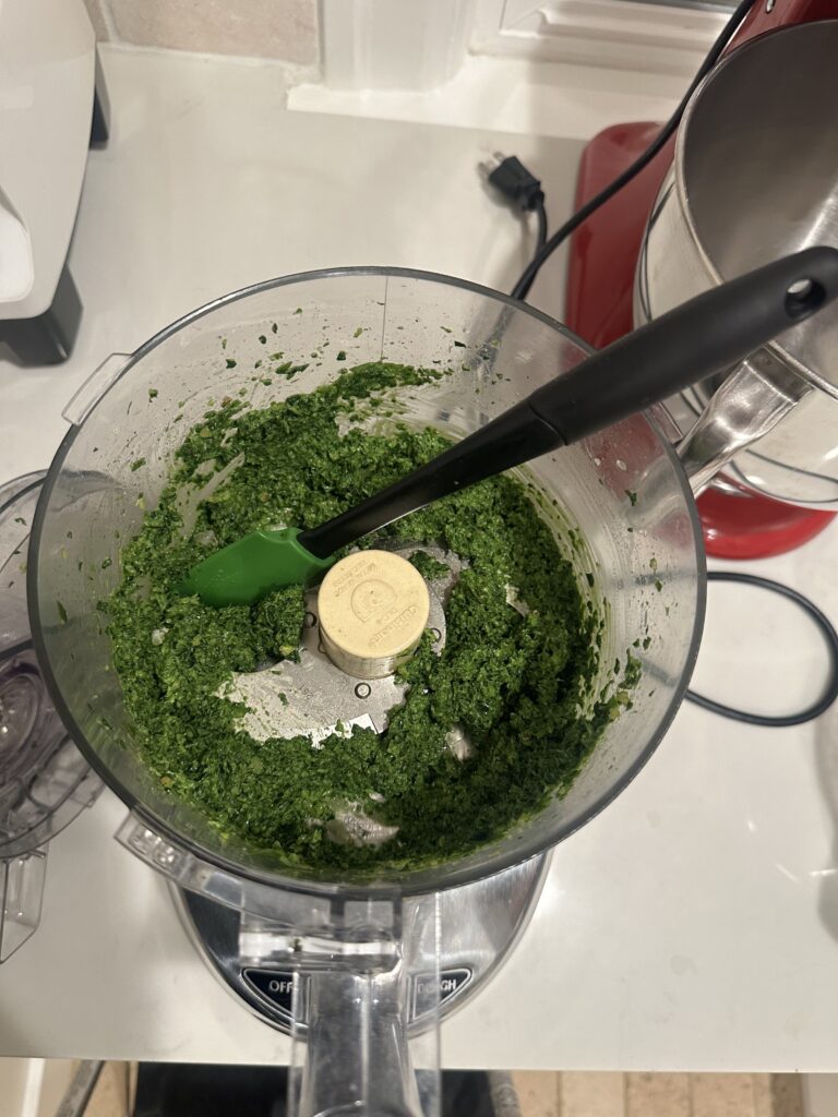 Pesto Pasta Primavera {grain-free} - Comfy Belly