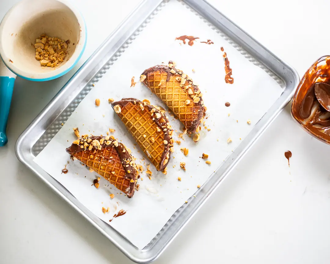 Ice Cream Tacos - Comfy Belly